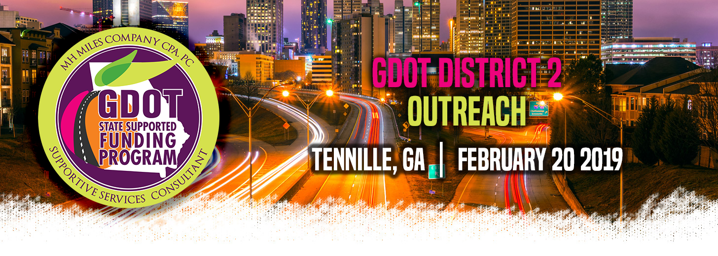 GDOT District 2 Outreach – GDOT SSFP